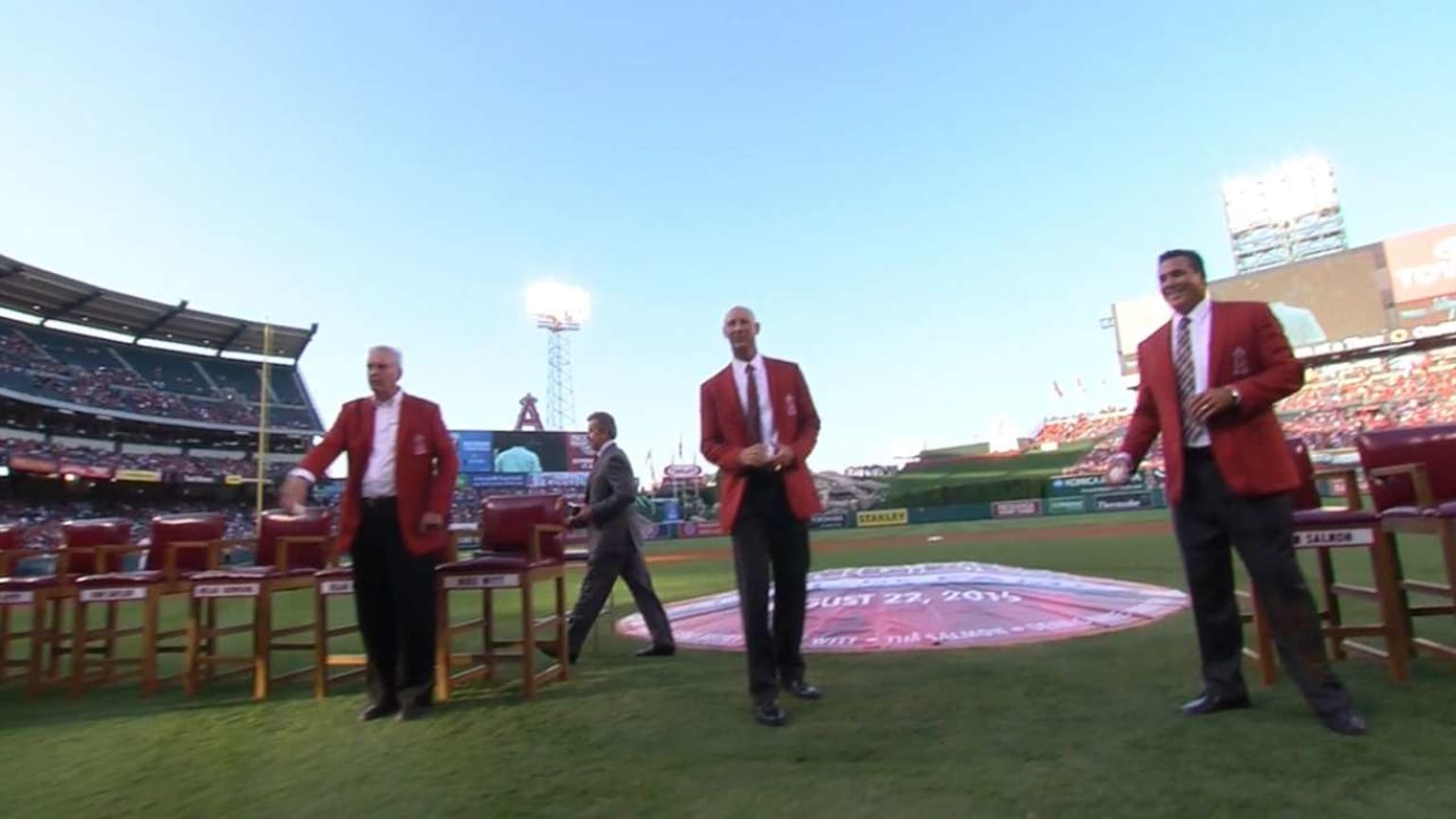 Witt, Chance and Salmon inducted into Angels HOF | 08/23/2015 | Los ...