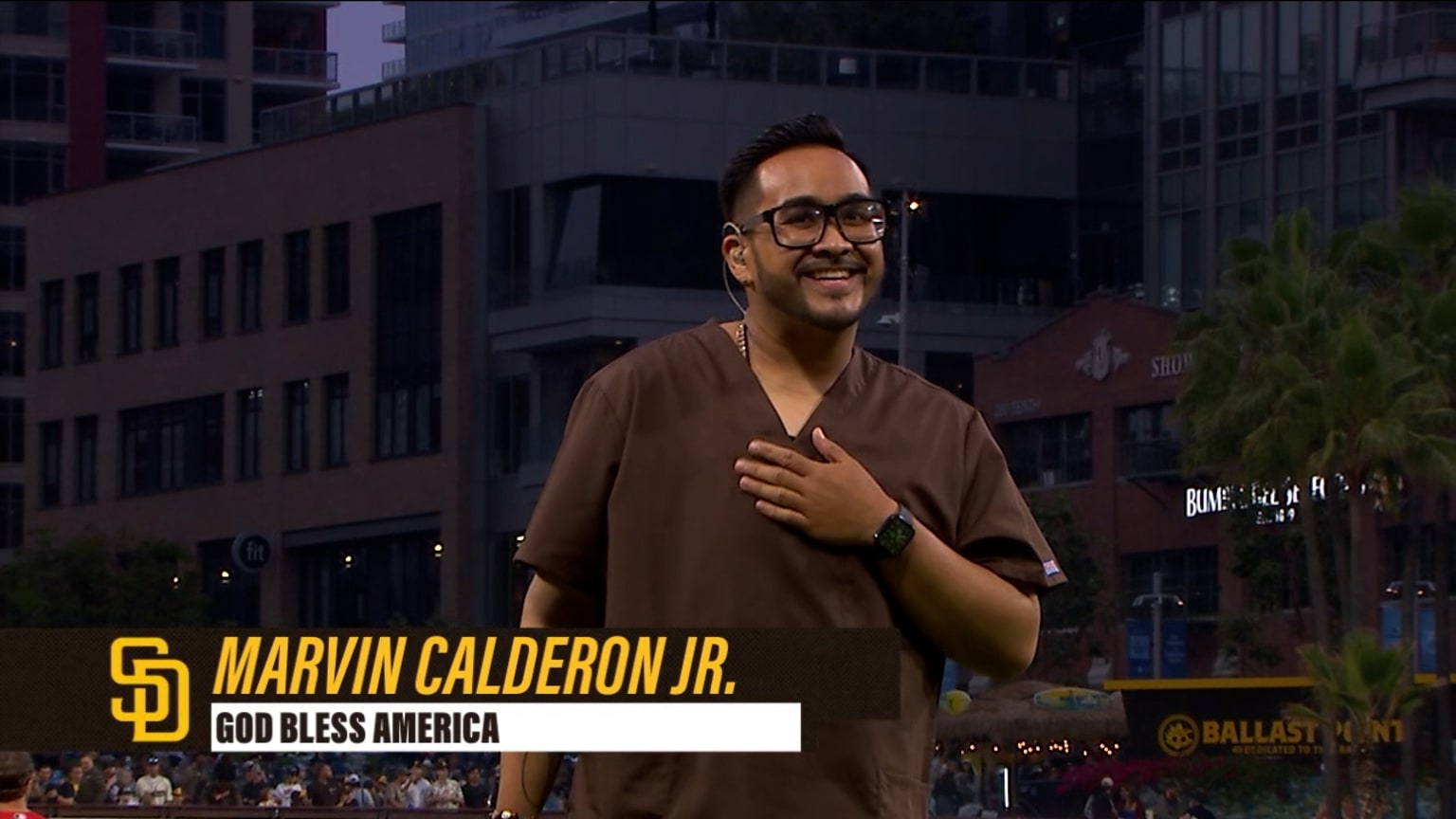 6/17/21 Calderon Jr. Sings GBA | 06/17/2021 | San Diego Padres
