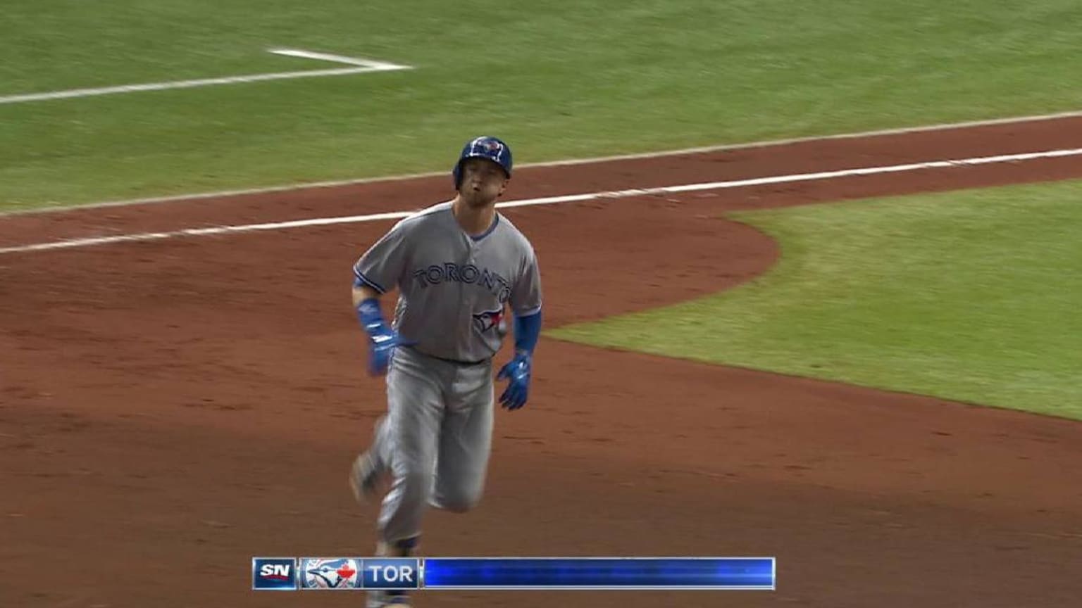 TOR@TB: Smoak rockets a solo shot to deep center | 08/23/2017 | Toronto ...