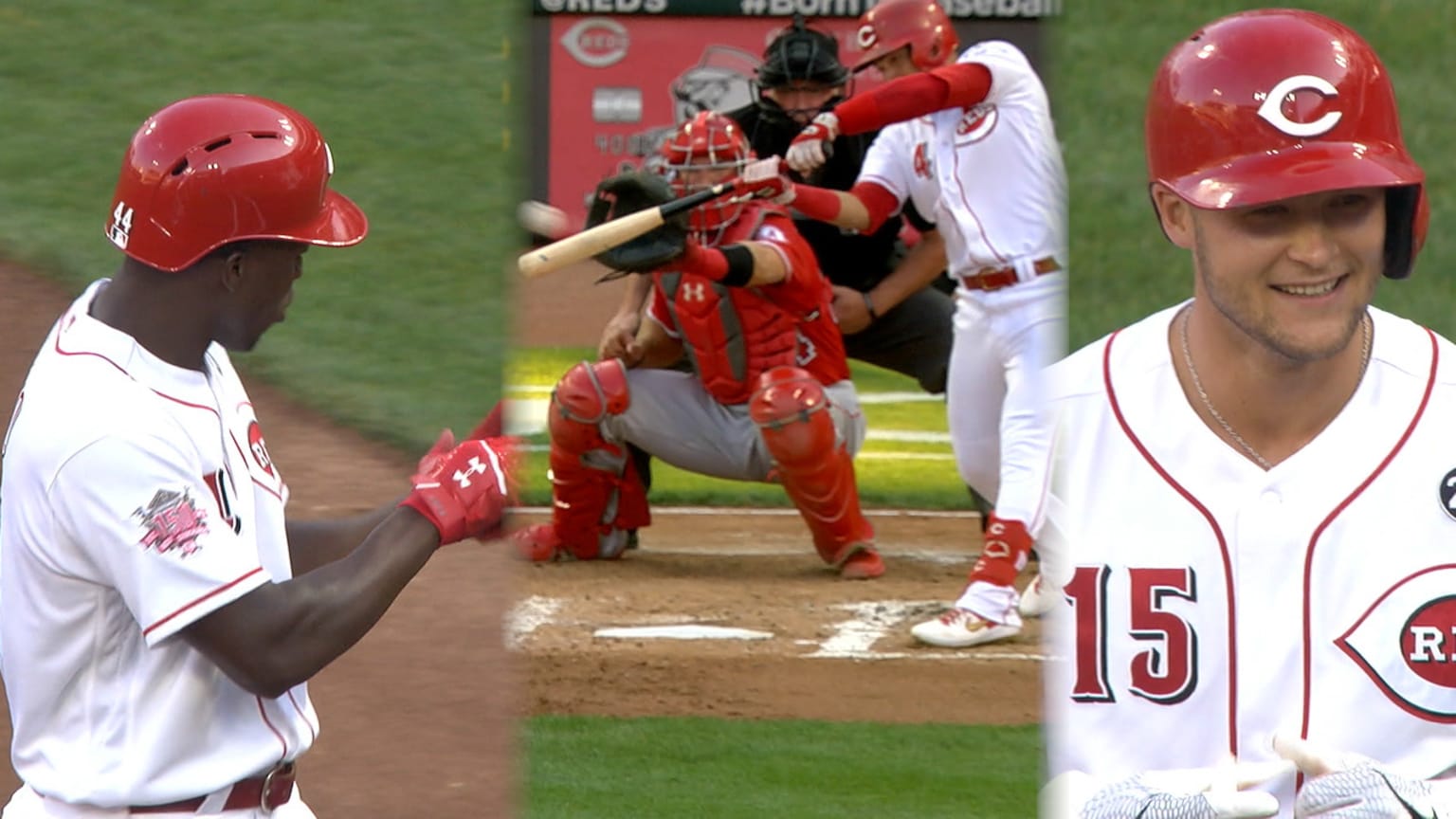 LAA@CIN: Rojos toman una ventaja de 5-0 en la 1ra | 05/08/2019 | Los ...