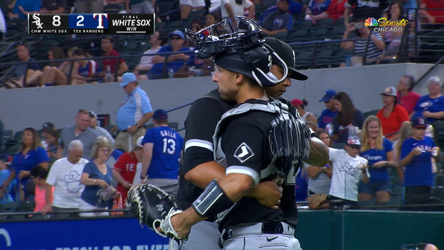 José Ruiz strikes out Adolis García to clinch win | 08/07/2022 | MLB.com