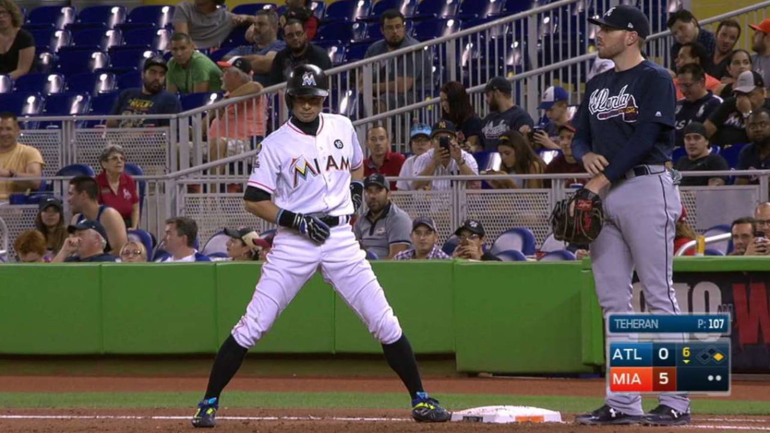 ATL@MIA: Ichiro closes in on pinch-hit record | 09/28/2017 | MLB.com