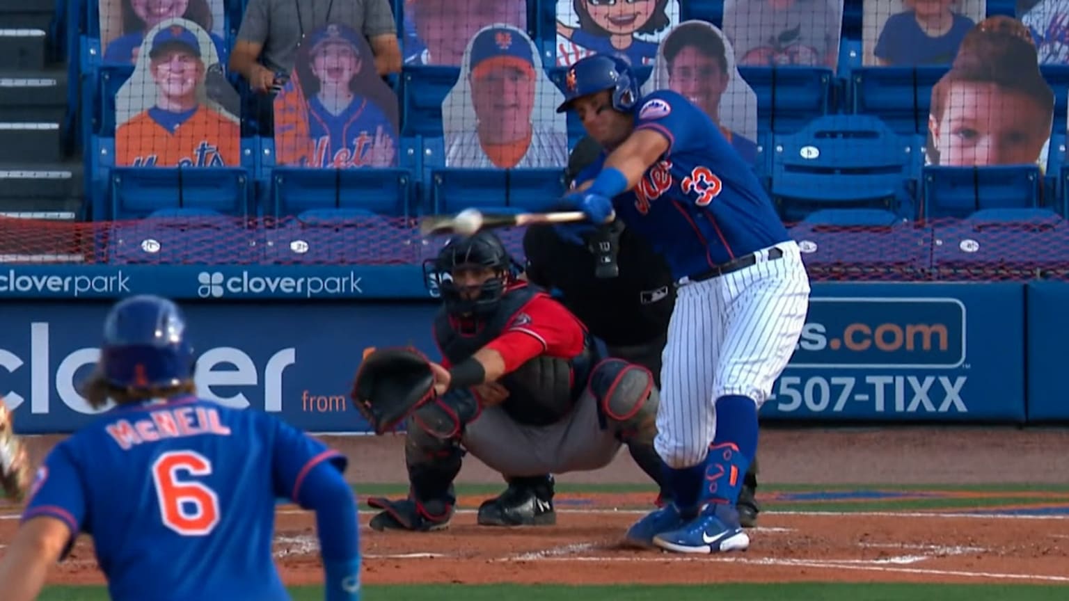 James McCann's drives in Jeff McNeil with a single | 03/26/2021 ...