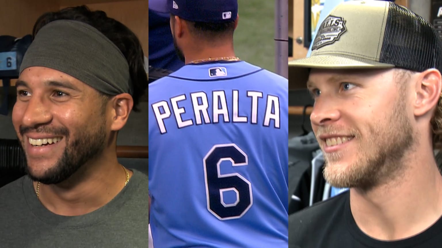 Peralta talks about joining the Rays, Walls on jersey | 07/31/2022 ...