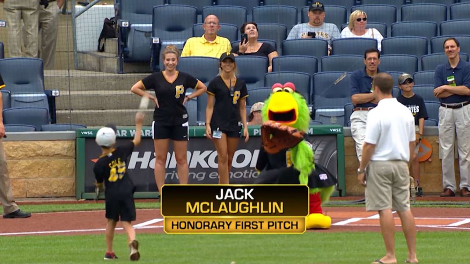 7/26/16: Jack McLaughlin First Pitch at PNC Park | 07/26/2016 | Arizona ...
