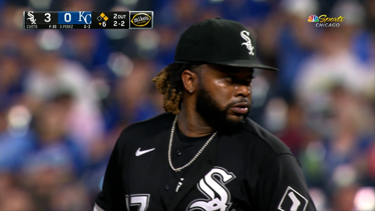 Johnny Cueto tosses six scoreless innings vs. Royals | 05/16/2022 ...