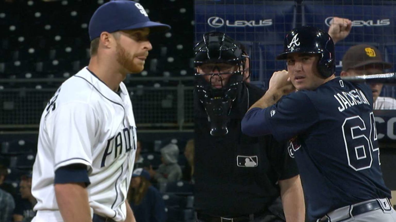 ATL@SD: Spangenberg turns a double play from the hill | 06/05/2018 ...