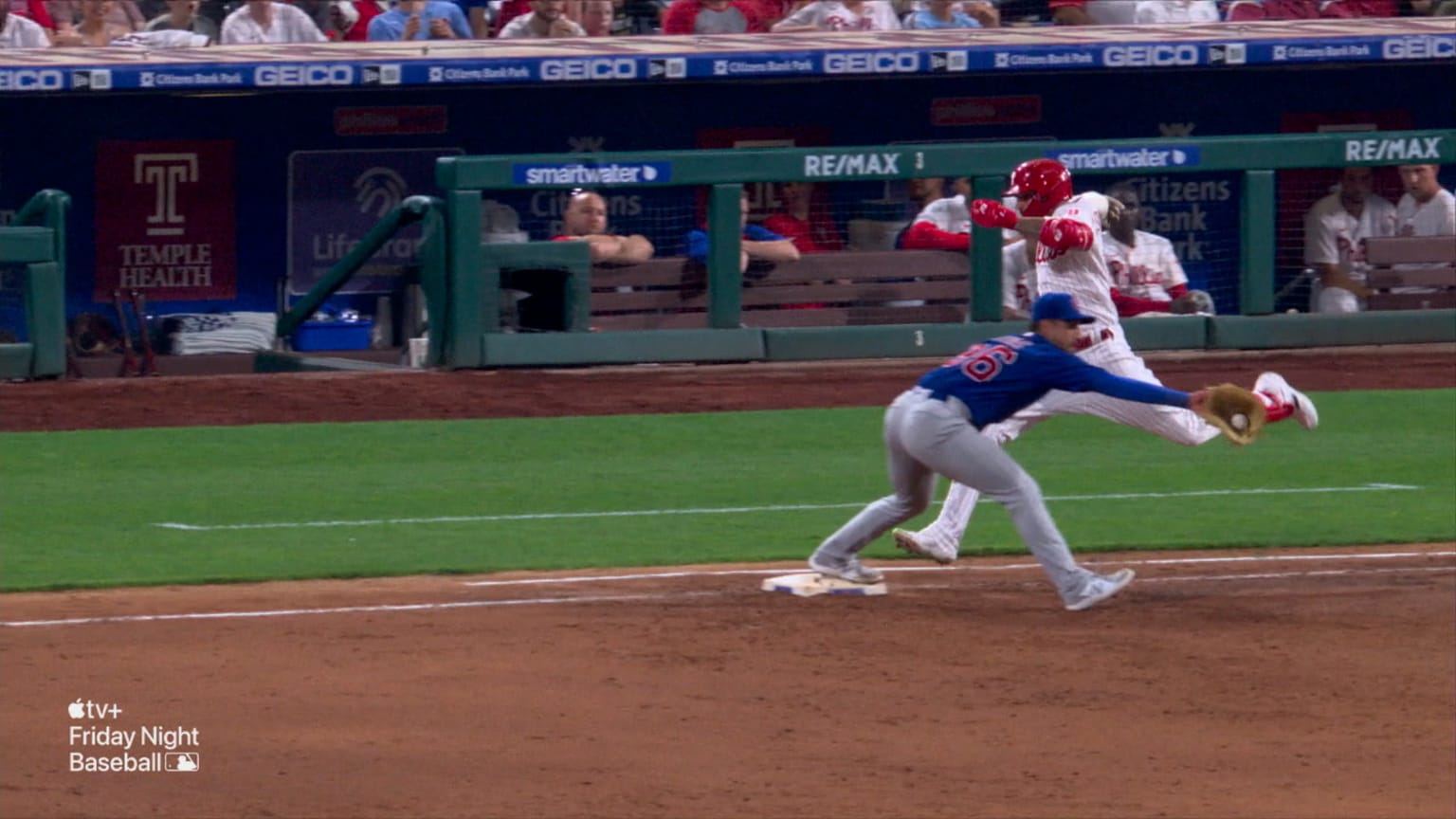 Safe call is overturned on ground ball hit in 5th | 07/22/2022 ...