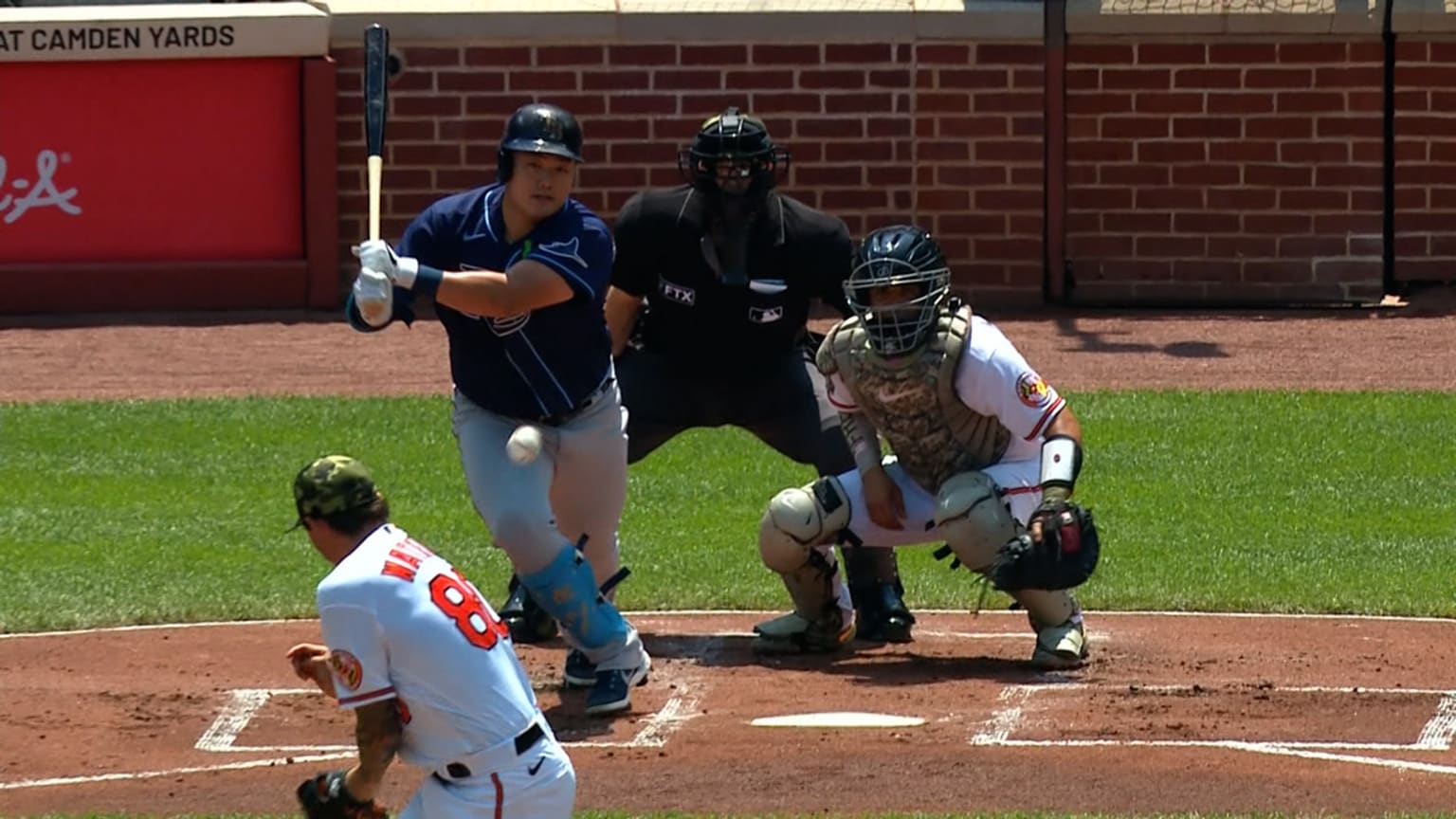 Spenser Watkins leaves the game due to injury | 05/22/2022 | Baltimore ...
