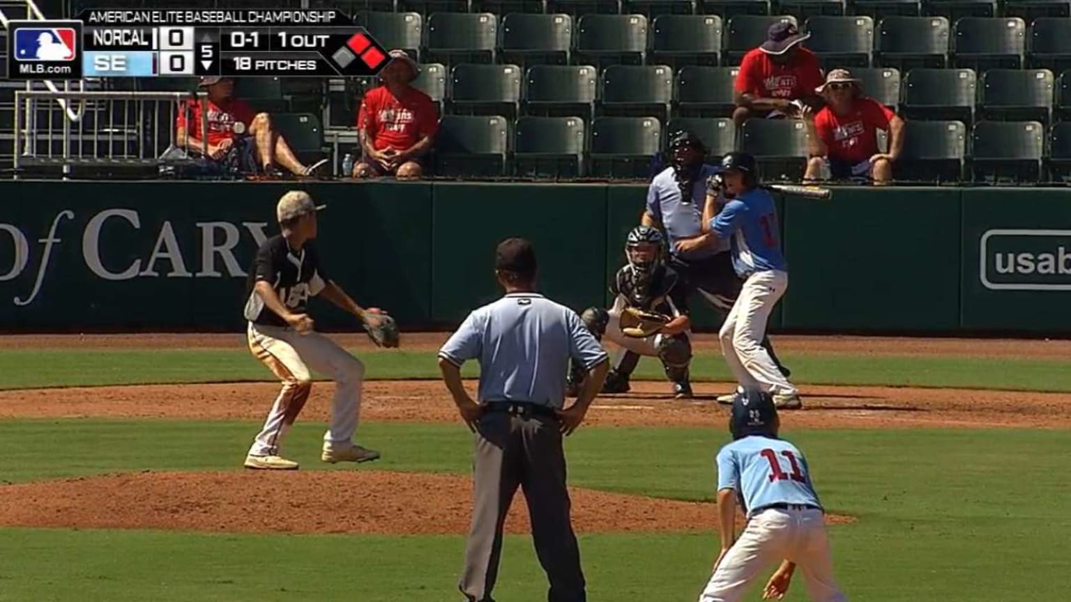 NORCAL@SE: Hayden Murphy rips an RBI single | 08/14/2016 | MLB.com
