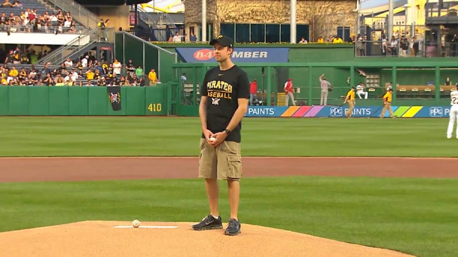 4/10/17 Pirates First Pitch: Michael Stettner | 04/10/2017 | Tampa Bay Rays