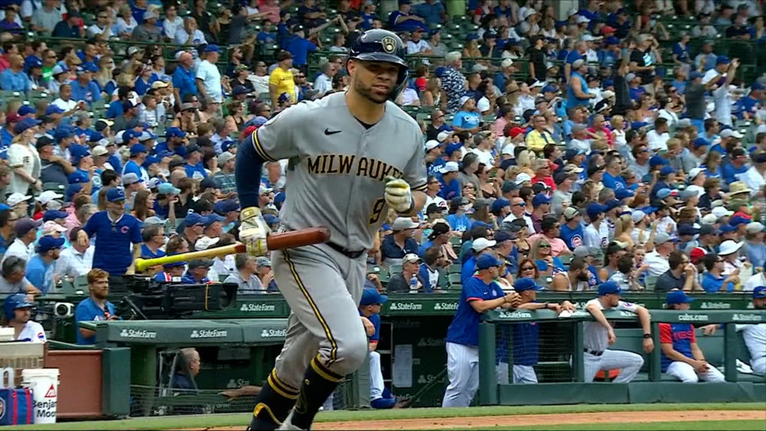 Manny Piña smashes a grand slam in the top of the 5th | 08/12/2021 ...