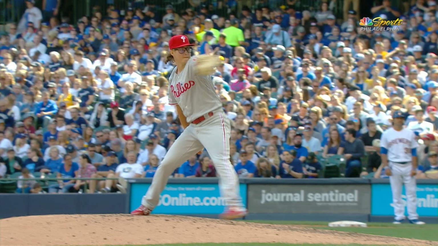 PHI@MIL: Hammer strikes out Moustakas in MLB debut | 05/26/2019 ...