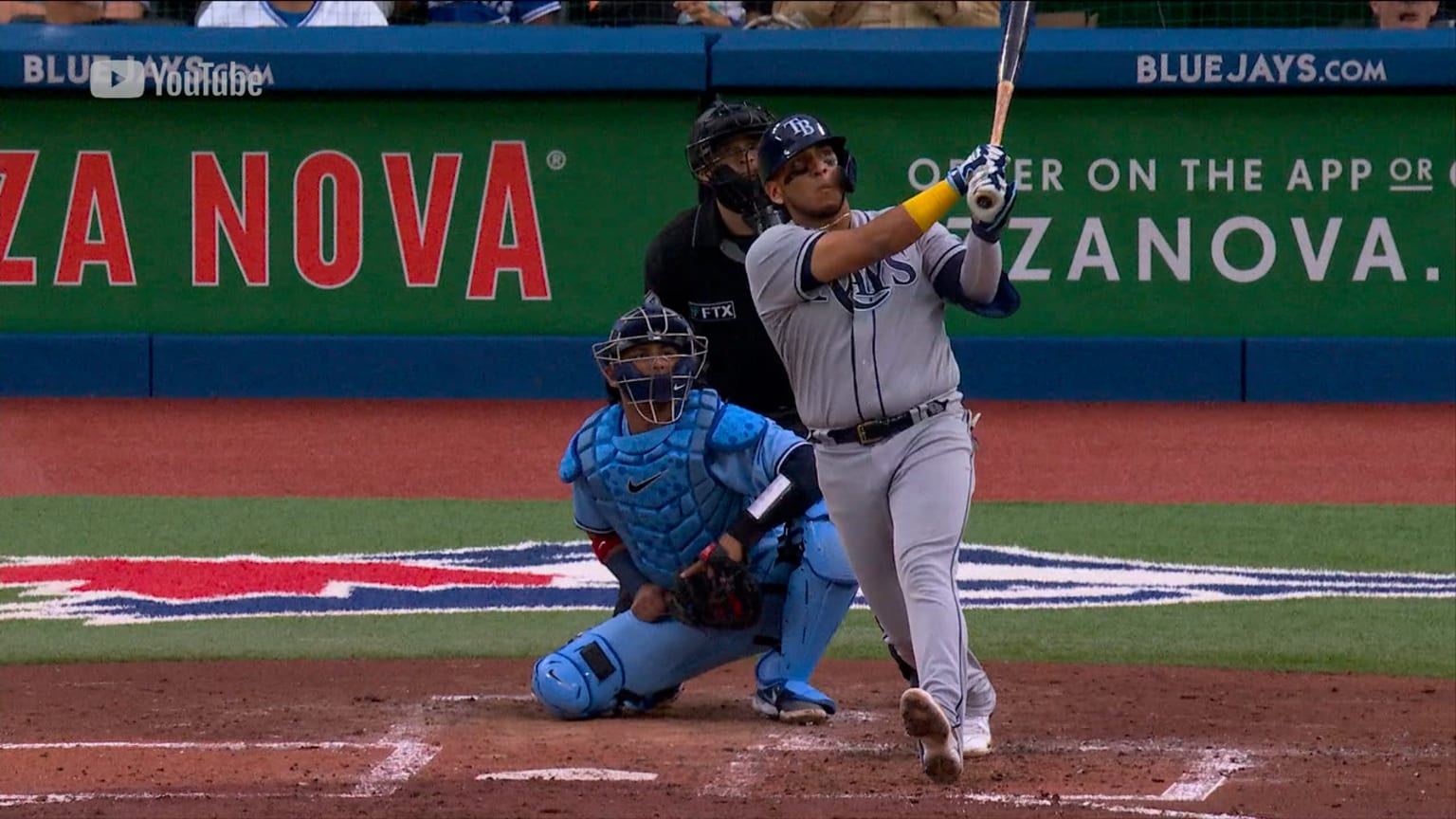 Isaac Paredes belts a solo home run to left field | 06/30/2022 | Tampa ...