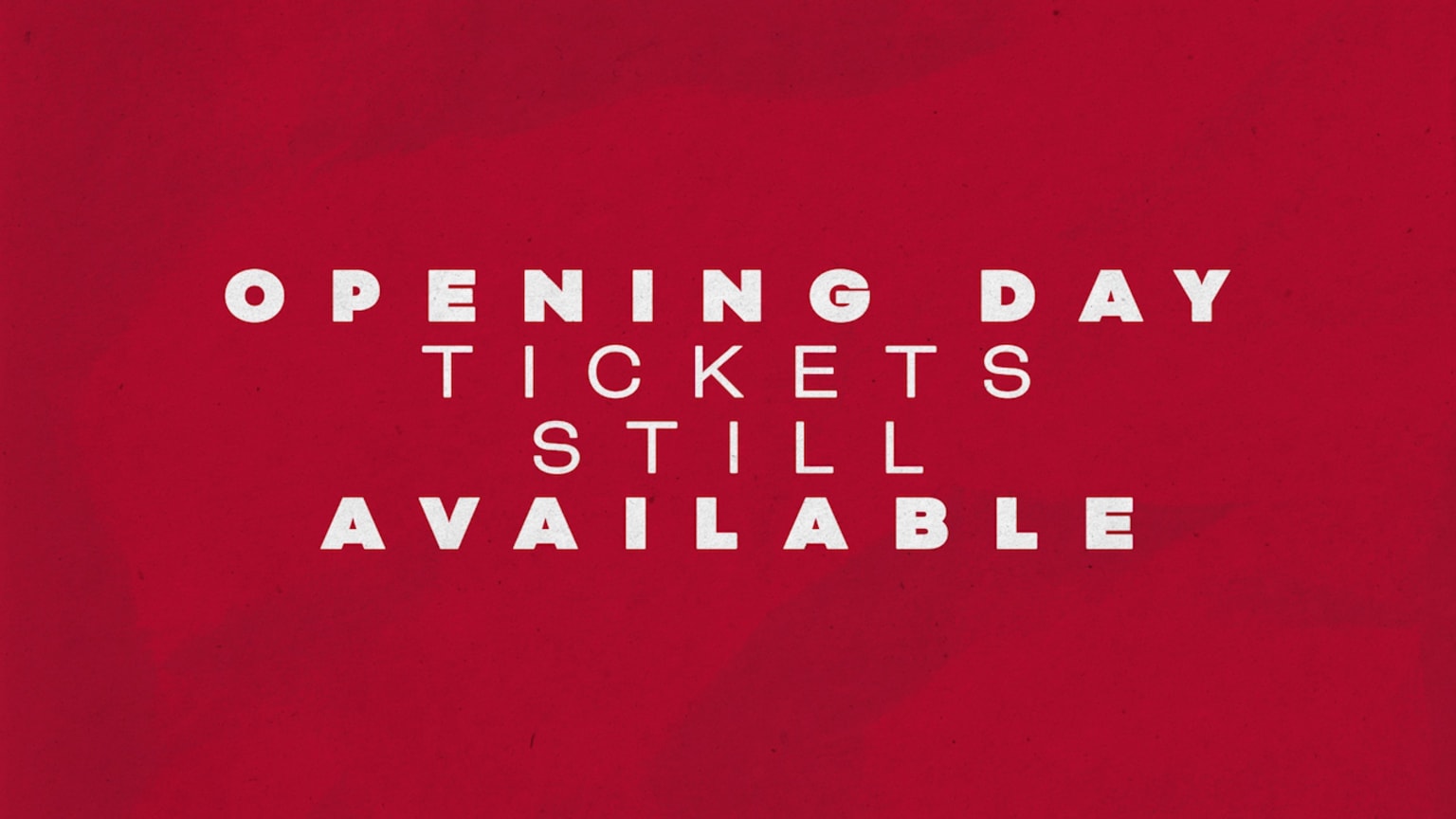 Opening Day tickets still available | 03/04/2020 | St. Louis Cardinals