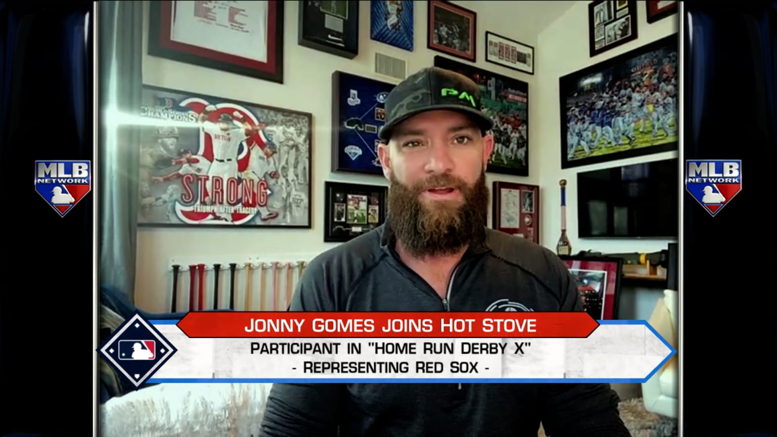 Jonny Gomes talks Home Run Derby X on Hot Stove | 03/31/2022 | MLB.com