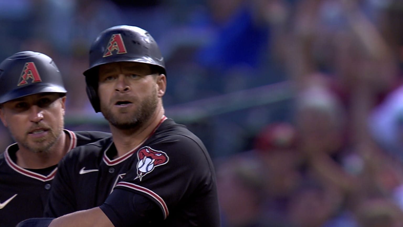 Stephen Vogt Rolls A Bases Clearing Single To Center 04 10 2021
