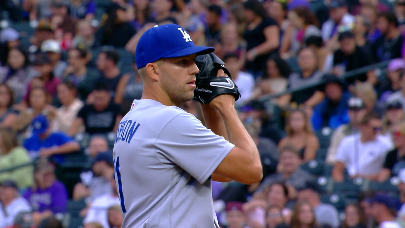 Tyler Anderson strikes out four against Rockies | 07/28/2022 | Los ...