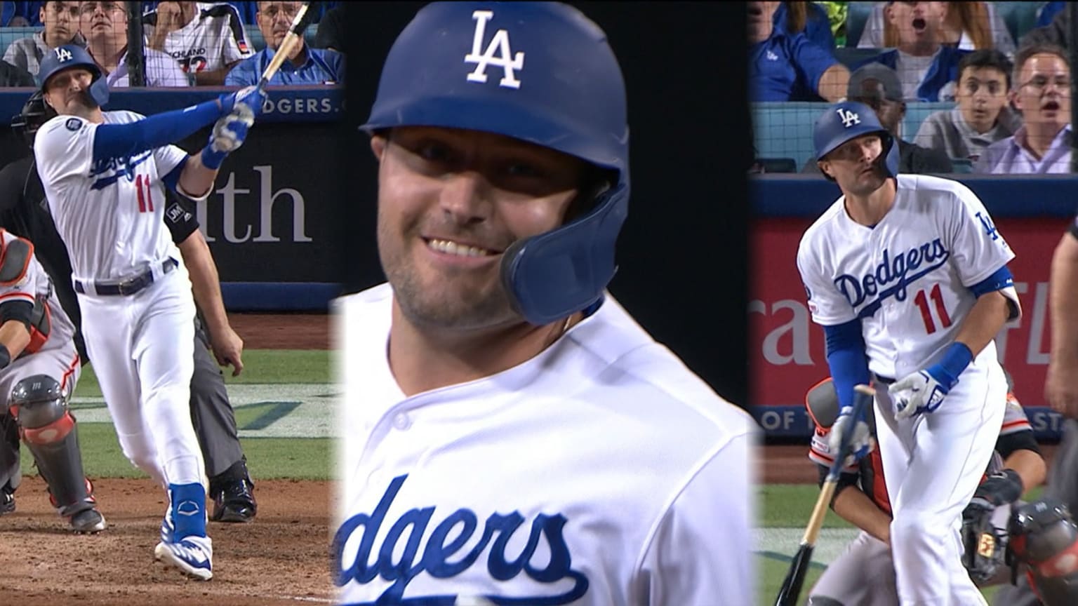 SF@LAD: Pollock se va de 4-3 con 3 jonrones | 07/09/2019 | Los Dodgers ...