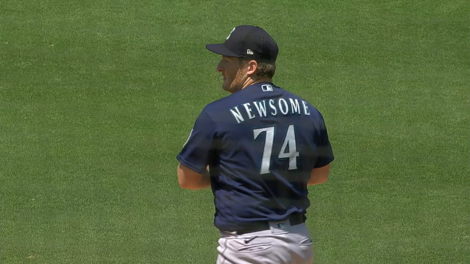 Ljay Newsome strikes out four in first MLB start | 08/27/2020 | Seattle ...