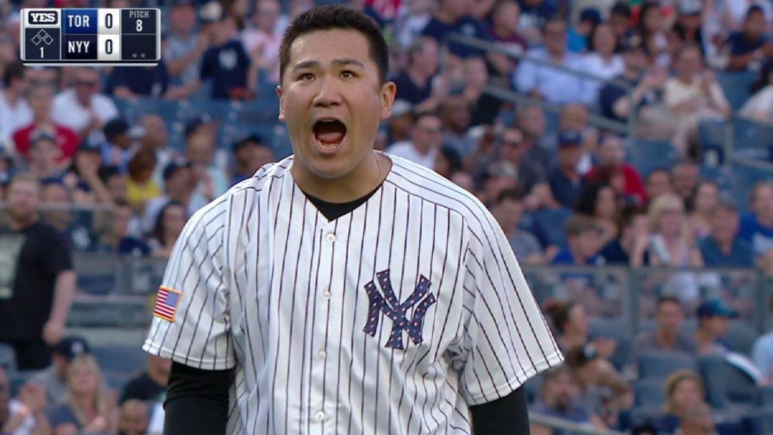 Smoak, Justin vs Tanaka, Masahiro - DOUBLE PLAY | 07/03/2017 | MLB.com