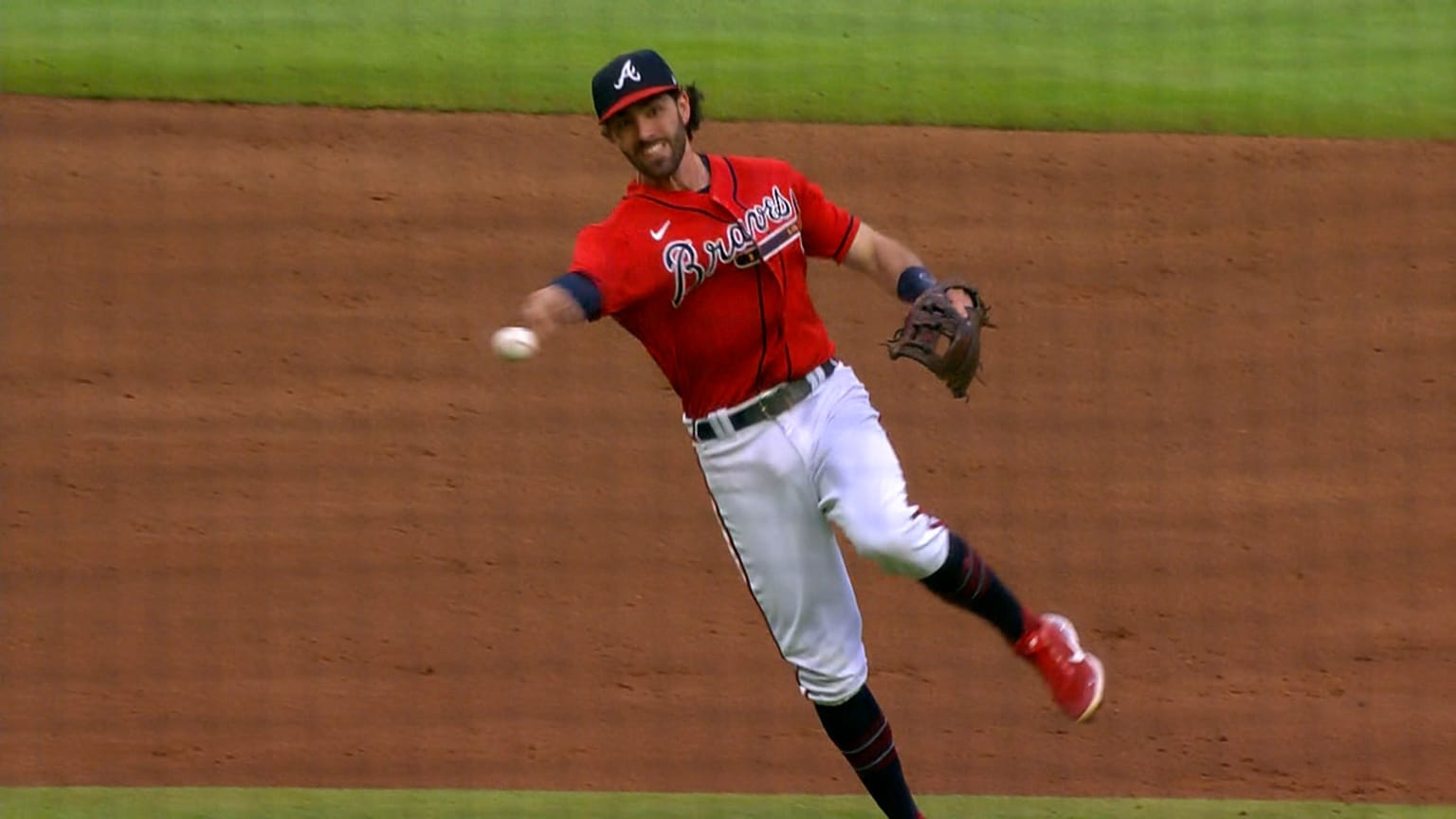 Dansby Swanson hace atrapada y tiro a mano limpia | 10/06/2022 | Los ...