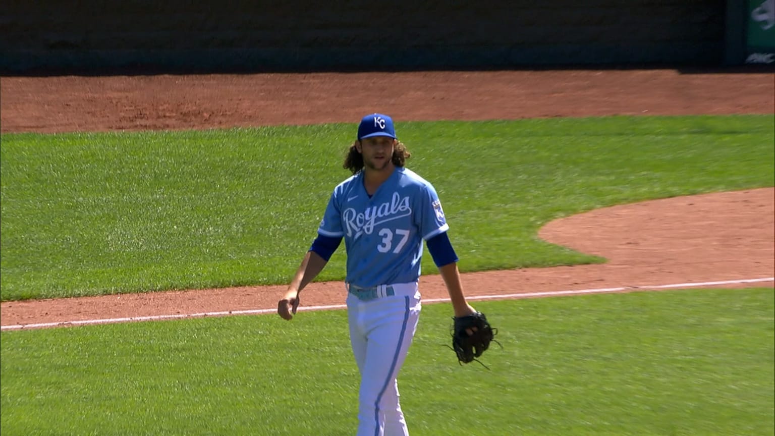 Jackson Kowar fans Josh Naylor in the 2nd | 07/09/2022 | Kansas City Royals