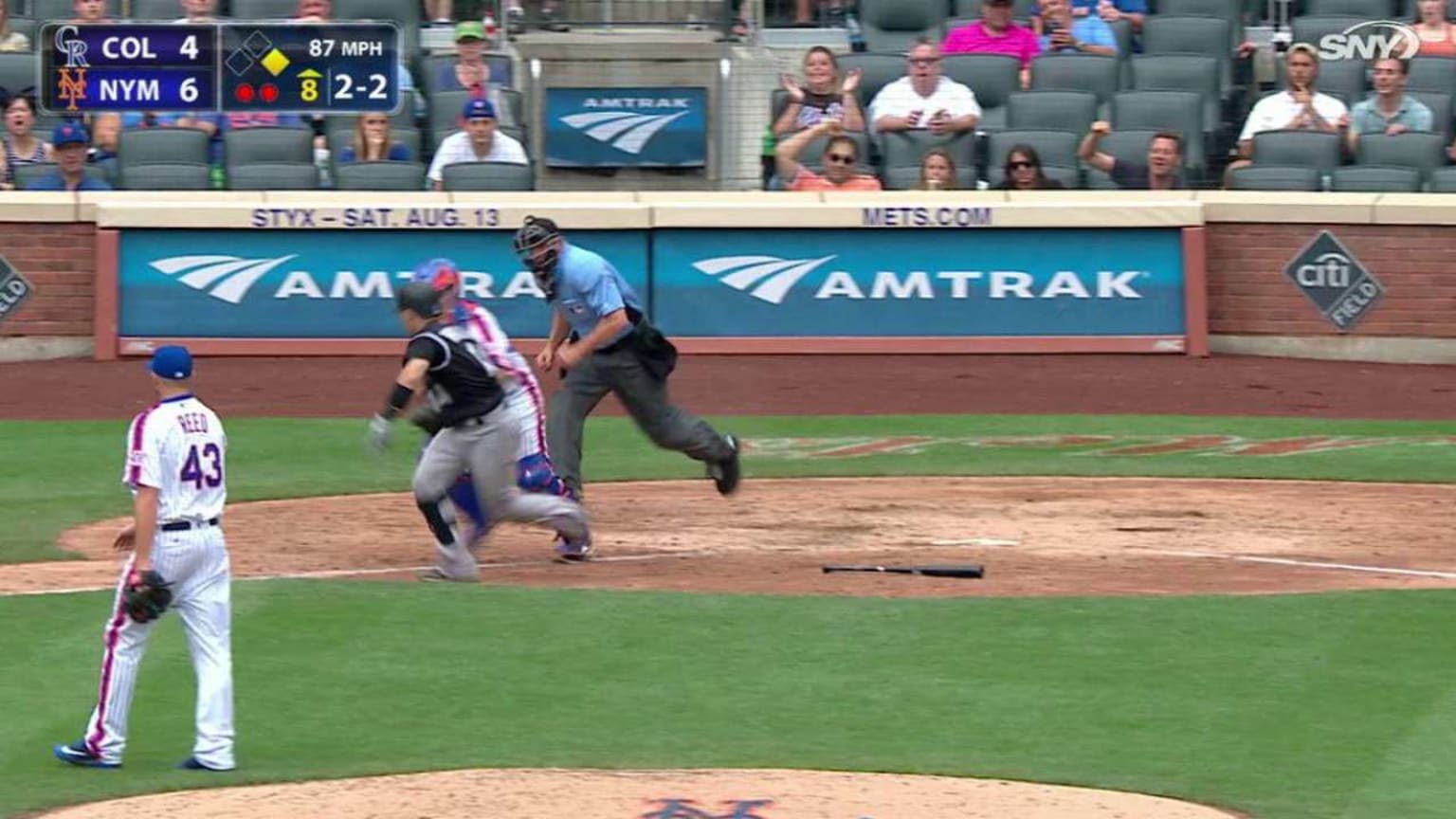 Reed fans Wolters | 07/31/2016 | MLB.com