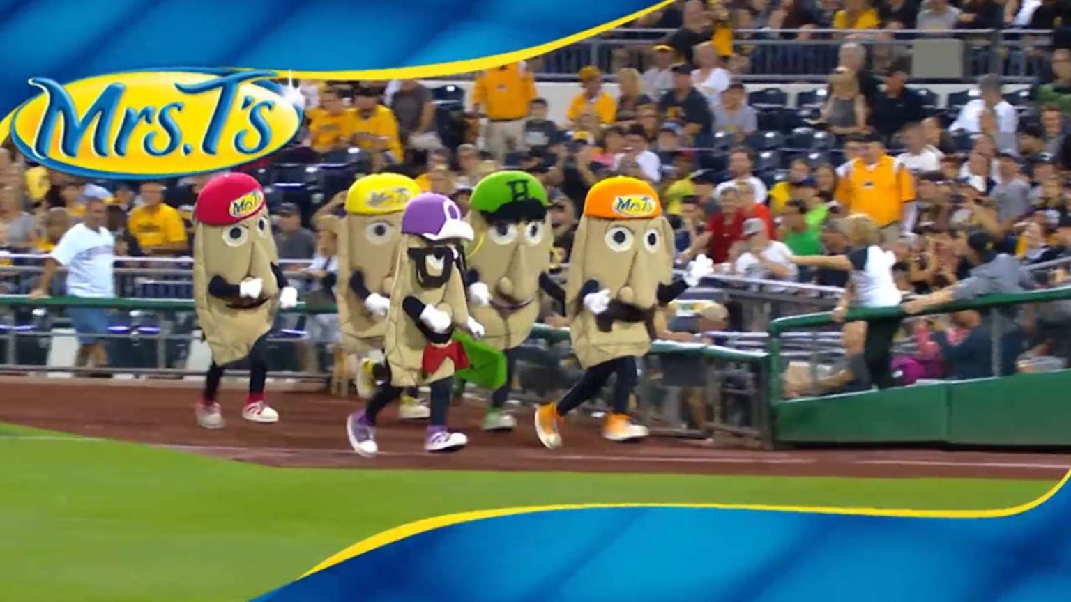 9/3/16: Pirates In-Game Promos: Pierogi Race | 09/03/2016 | Kansas City ...