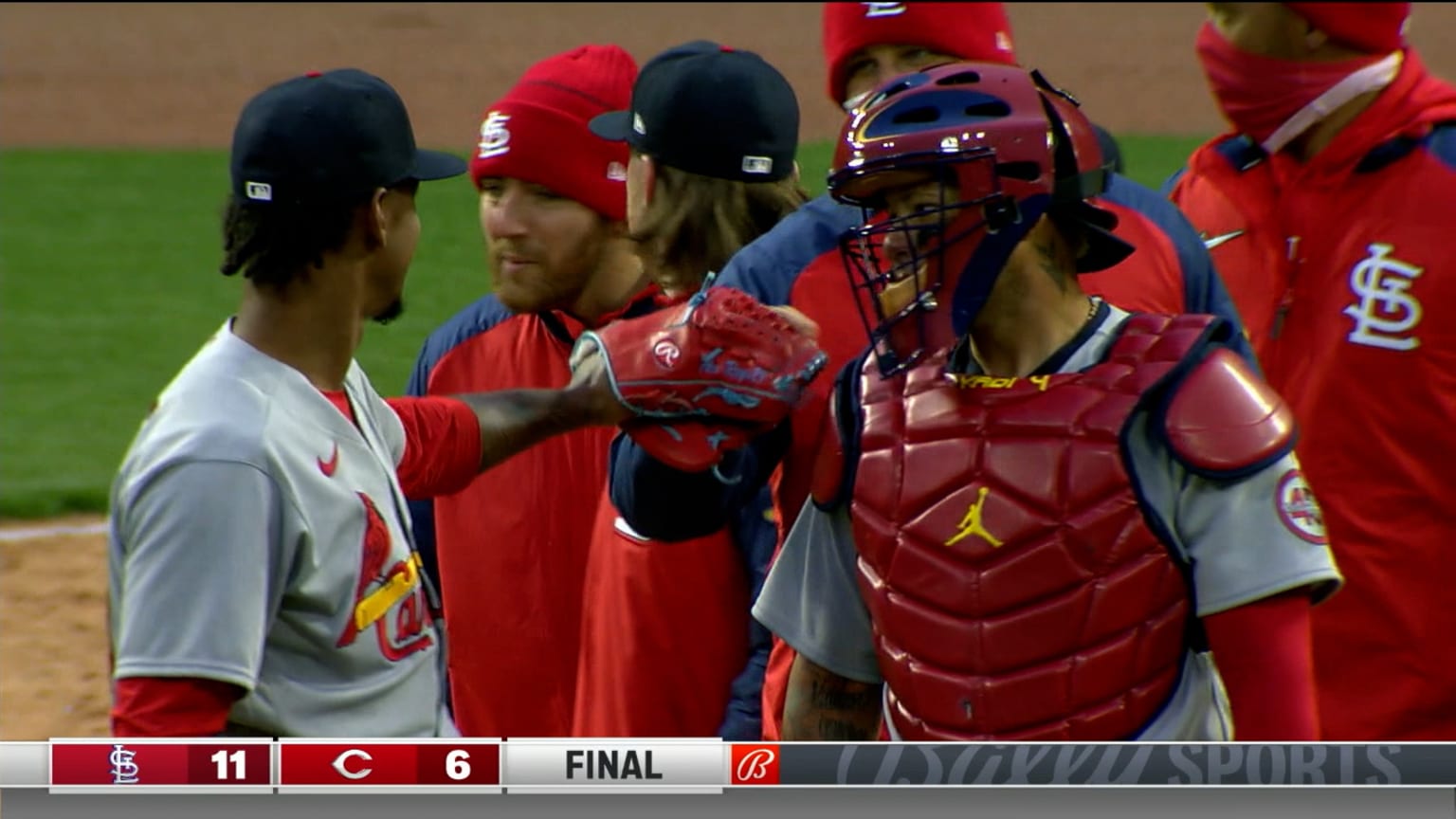 Alex Reyes strikes out Aquino for the final out | 04/01/2021 | St ...