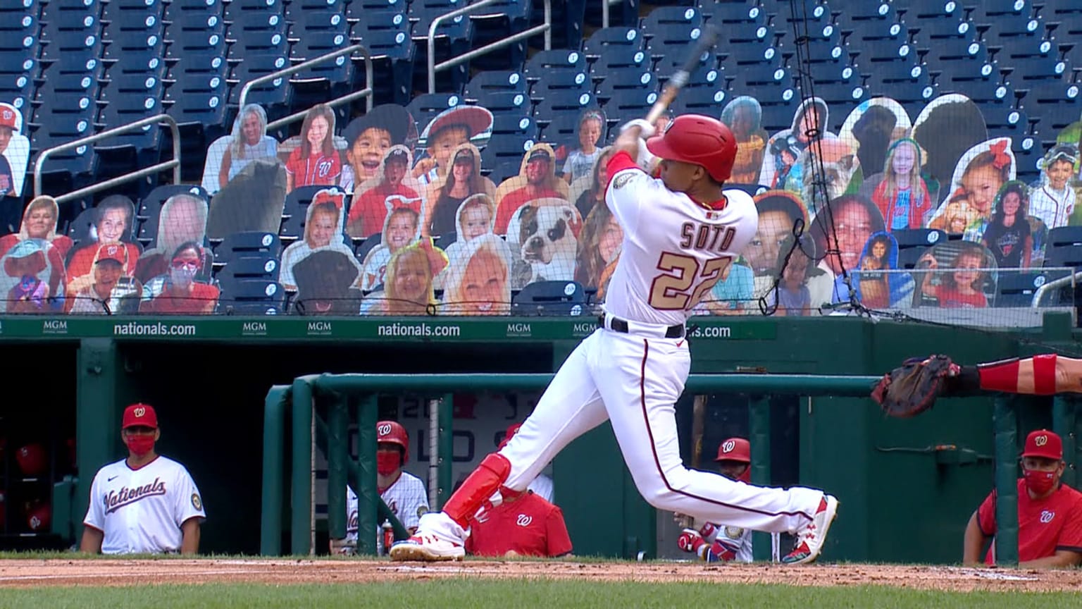 Juan Soto doubles to right to bring in Trea Turner | 09/10/2020 ...