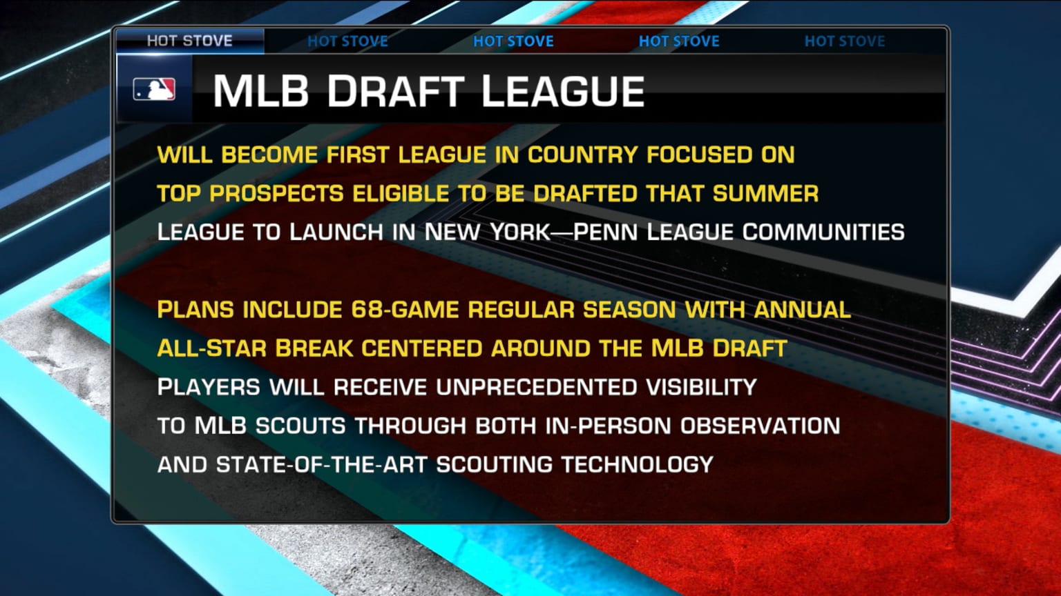 Peter B. Freund discusses the new MLB Draft League | 12/04/2020 | MLB.com