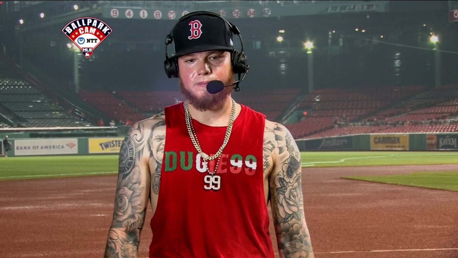 Alex Verdugo discusses his 2-run homer on MLB Tonight | 07/27/2021 ...