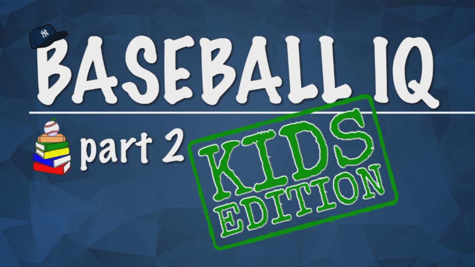 Baseball 101: Kids Edition at Yankee Stadium part two | 09/21/2016 ...