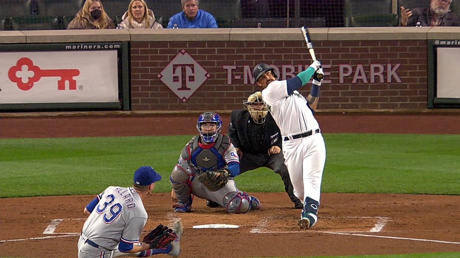 Jacob Nottingham homers off the left-field foul pole | 05/27/2021 ...