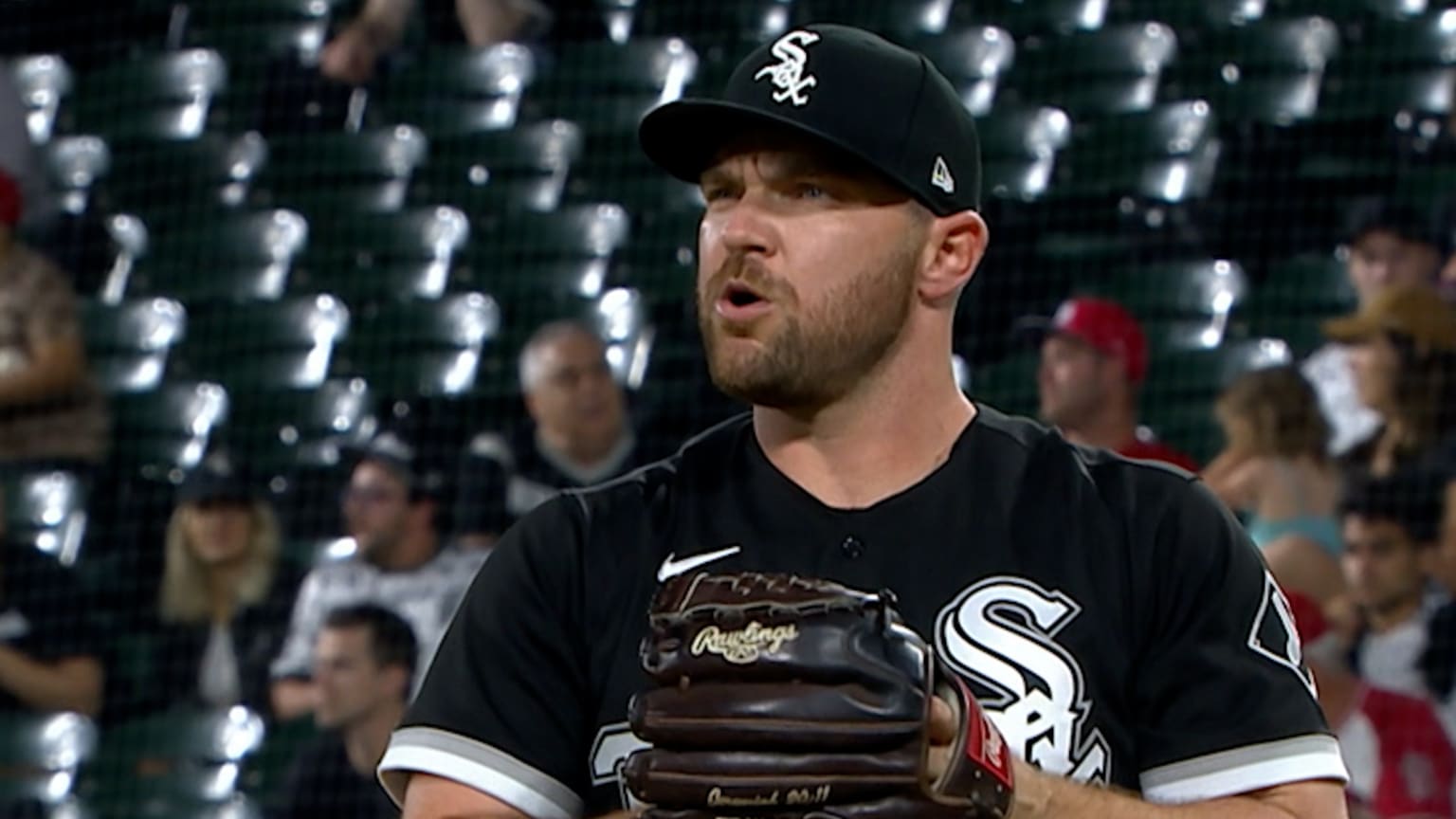 Liam Hendriks K's side with bases loaded for save | 05/25/2021 | Los ...