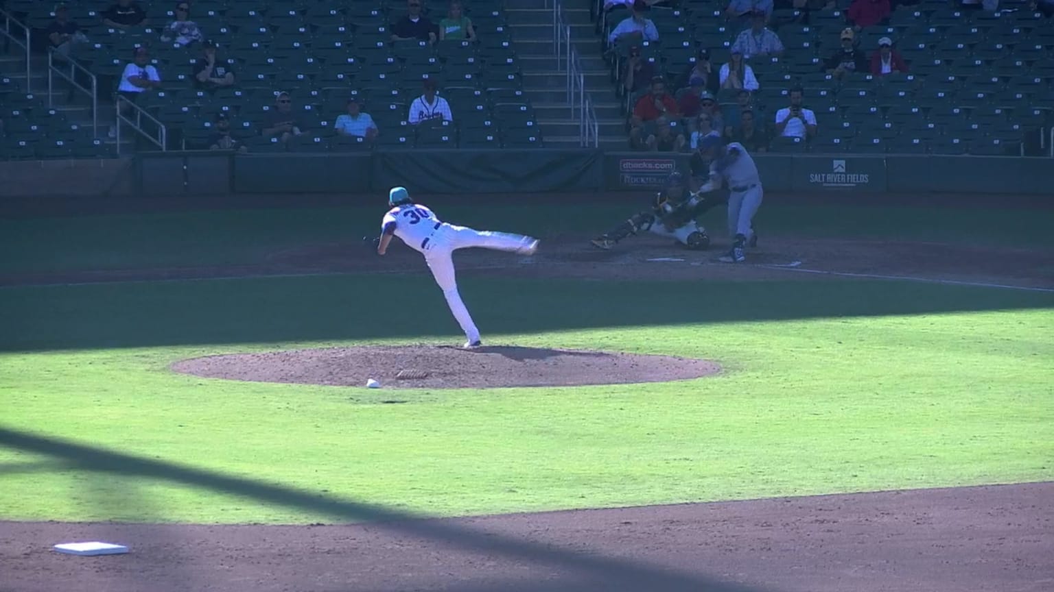 Justin Foscue's two-run home run | 11/15/2021 | Texas Rangers