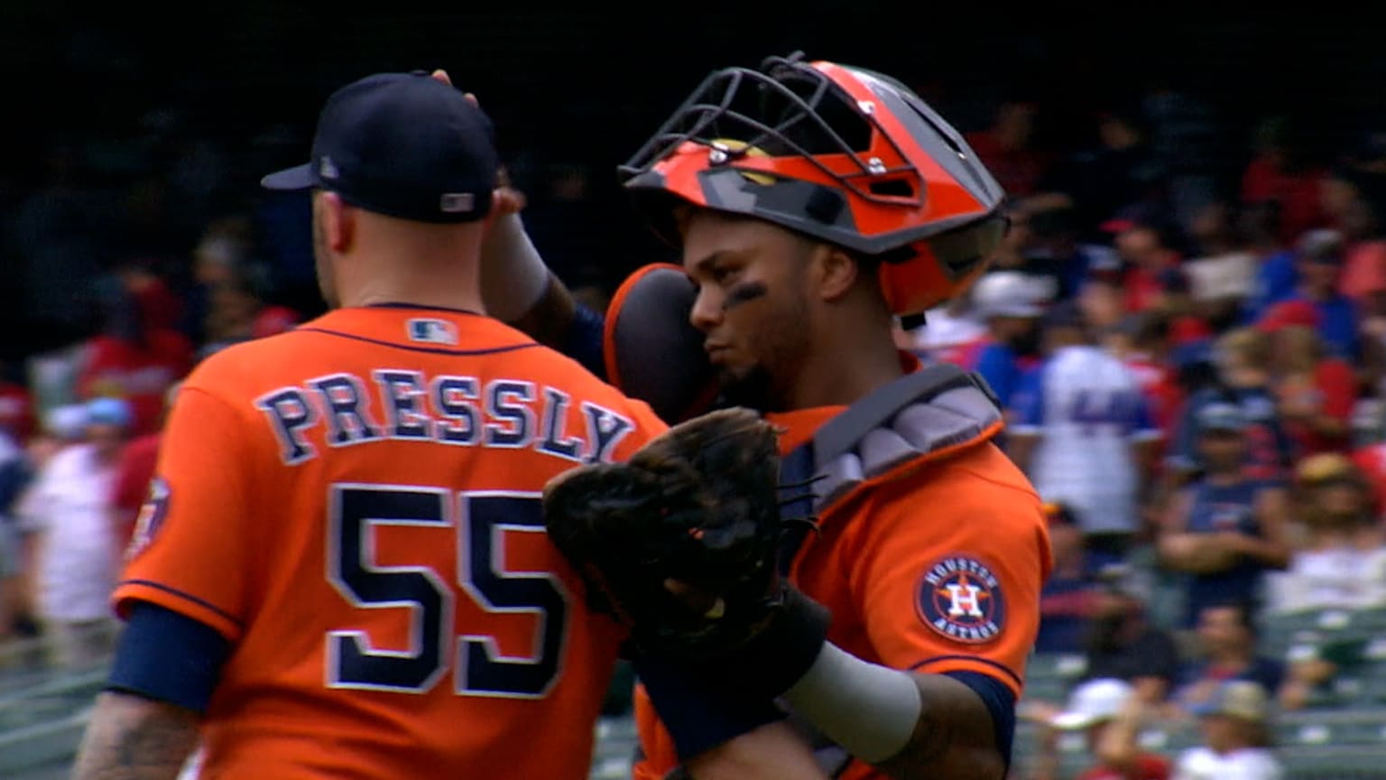 Ryan Pressly earns the save in the bottom of the 9th | 08/21/2022 ...