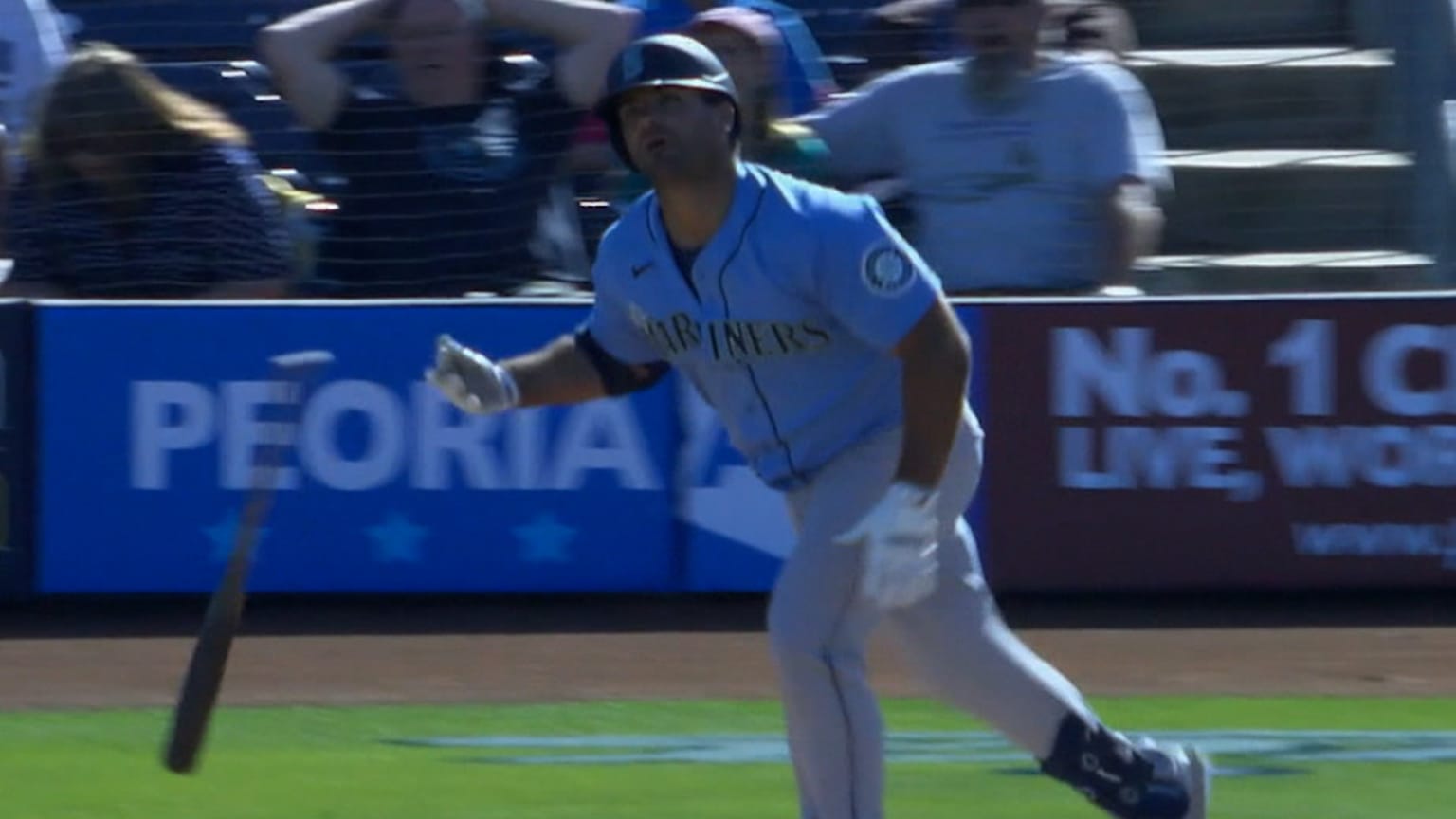 Mike Ford drives an RBI double to right-center field | 03/18/2022 ...