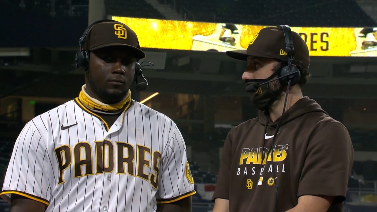 Jorge Oña on his first Major League hit being a homer | 09/10/2020 ...