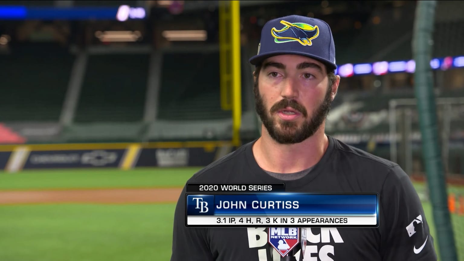 John Curtiss on the Rays taking a chance on him | 10/25/2020 | Tampa ...