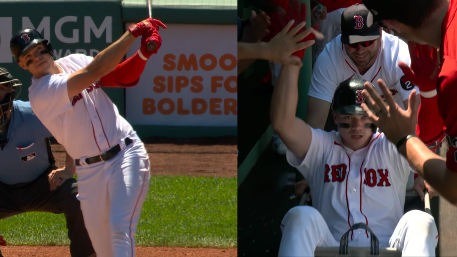 Bobby Dalbec launches a two-run home run to left | 05/29/2022 | Boston ...