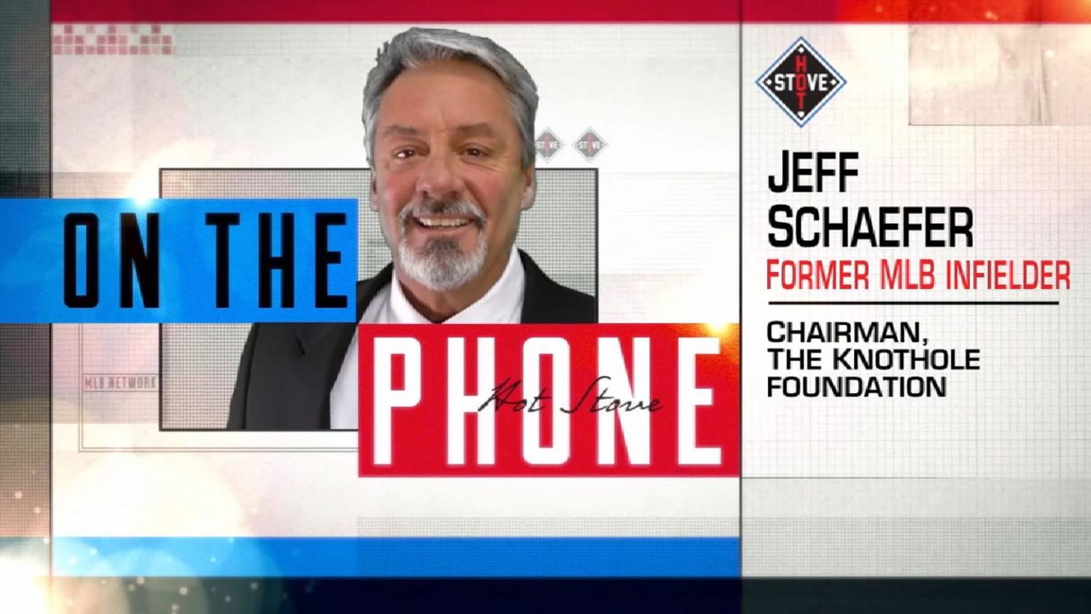 Schaefer joins Hot Stove to talk Knothole Foundation | 02/22/2019 | MLB.com