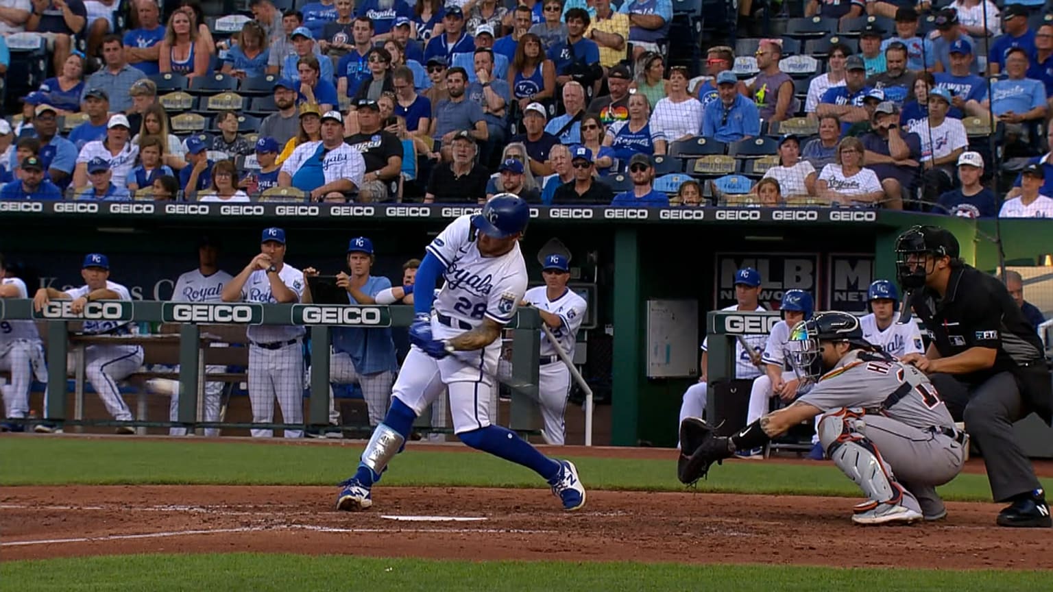 Kyle Isbel's RBI double to right | 07/12/2022 | Kansas City Royals
