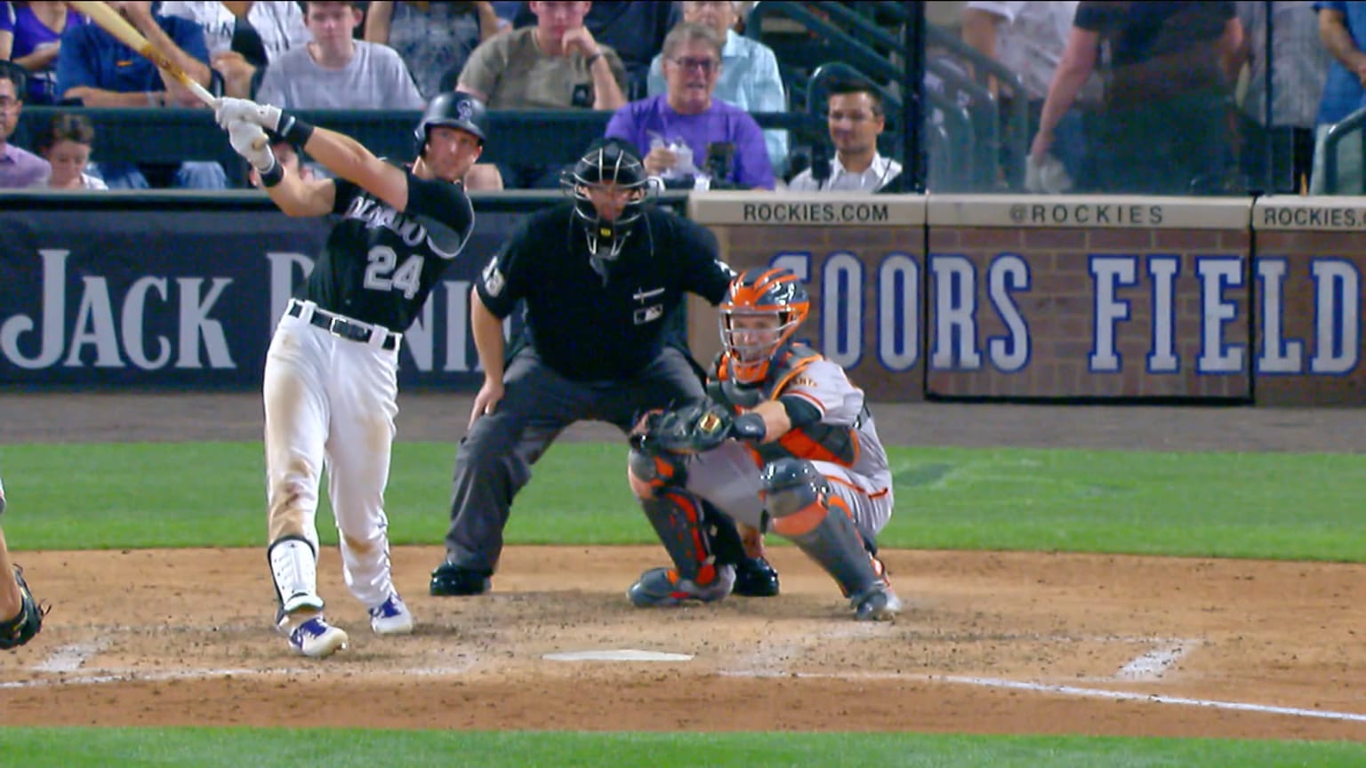 SF@COL: McMahon mashes a 2-run homer to center | 08/02/2019 | Los ...