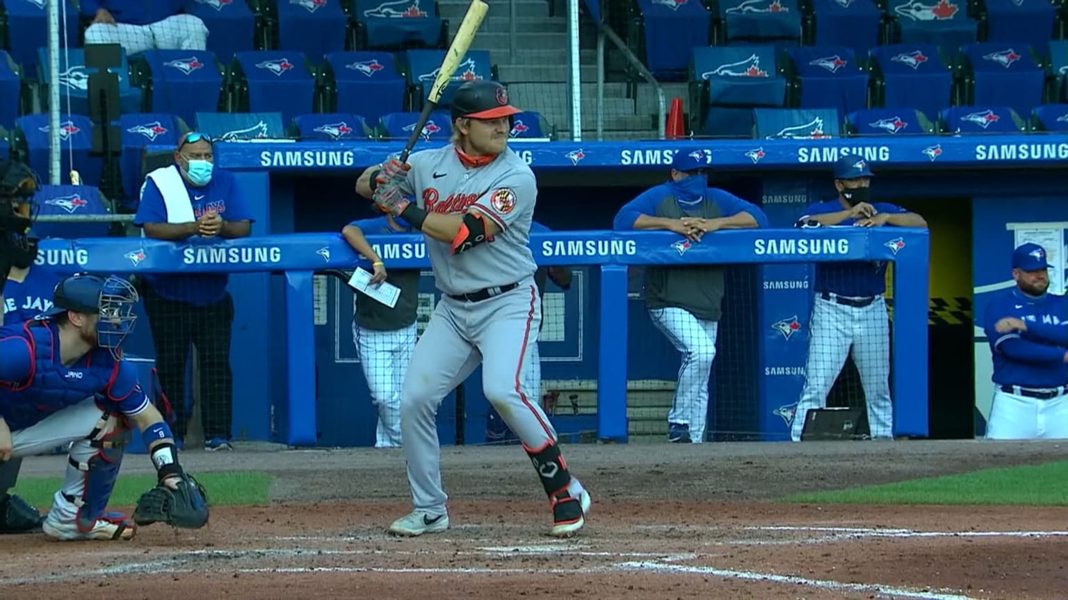 Ruiz scores on Pat Valaika's single | 09/27/2020 | Toronto Blue Jays