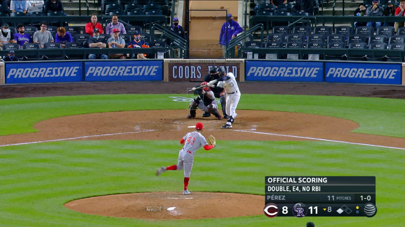 Alan Trejo's sac fly | 05/13/2021 | Colorado Rockies