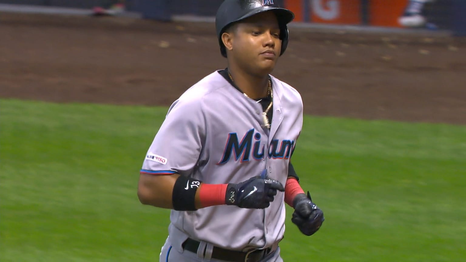 MIA@MIL: Castro plates Anderson with sac fly to left | 06/05/2019 ...