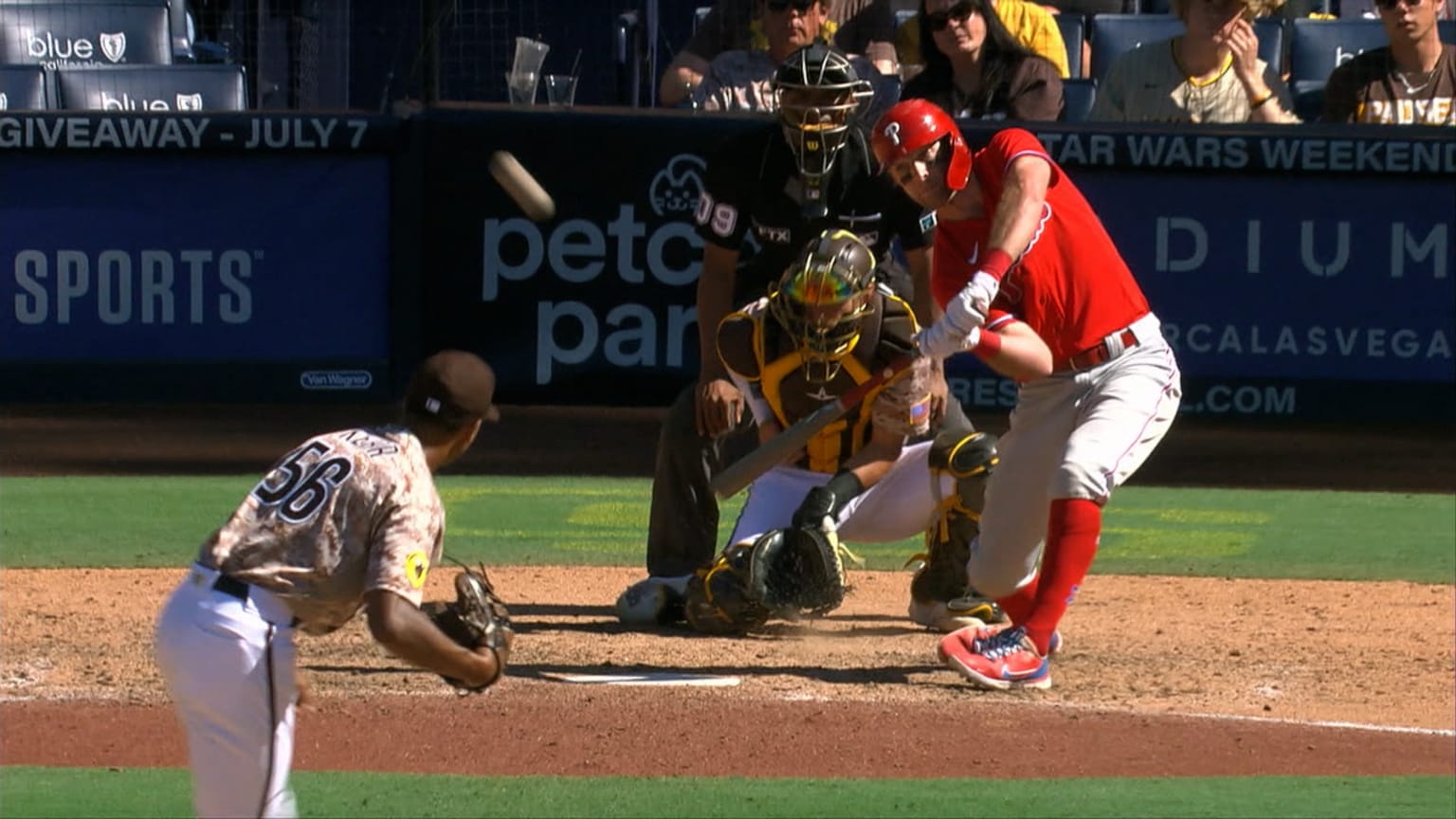Matt Vierling reaches home after a wild pitch | 06/26/2022 ...