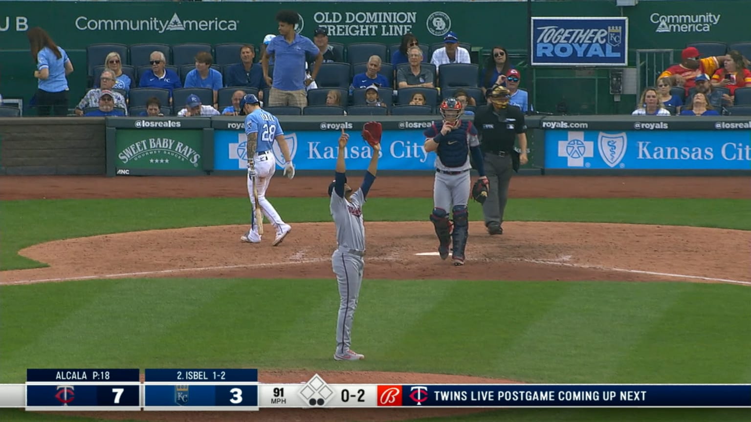 Jorge Alcala seals the Twins' win with a strikeout | 10/03/2021 ...